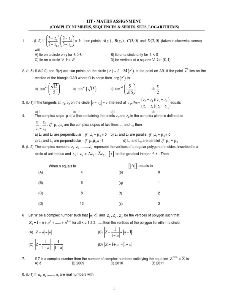 Complex Sns and Log | PDF | Triangle Geometry | Geometric Shapes
