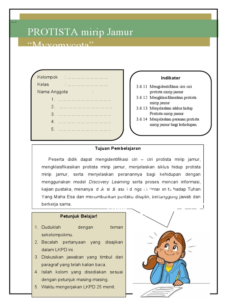 LKPD P.M. Jamur | PDF