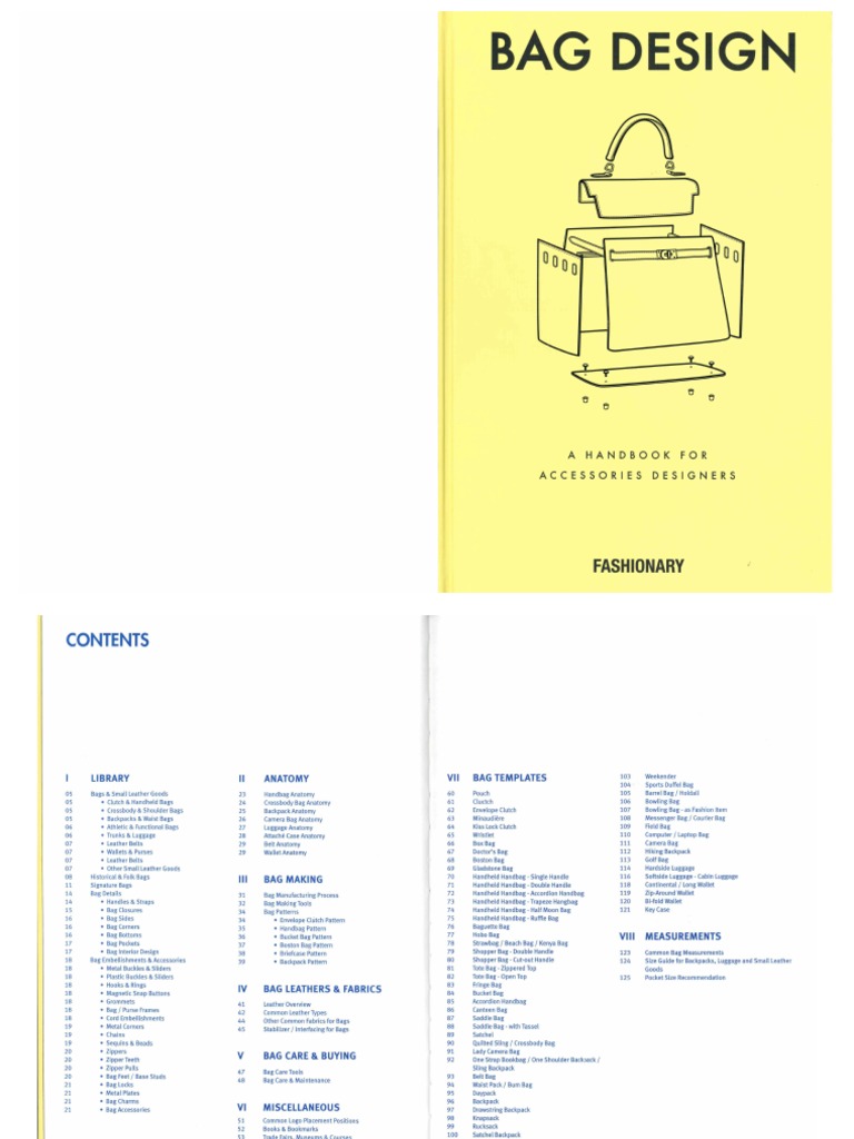 Bag Design - Fashionary | PDF