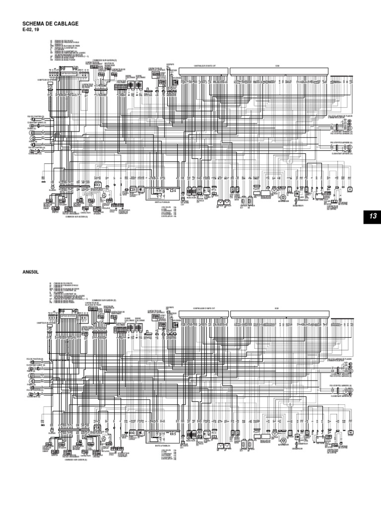 13-Schemas de Cablage | PDF | Industrie automobile | Véhicules