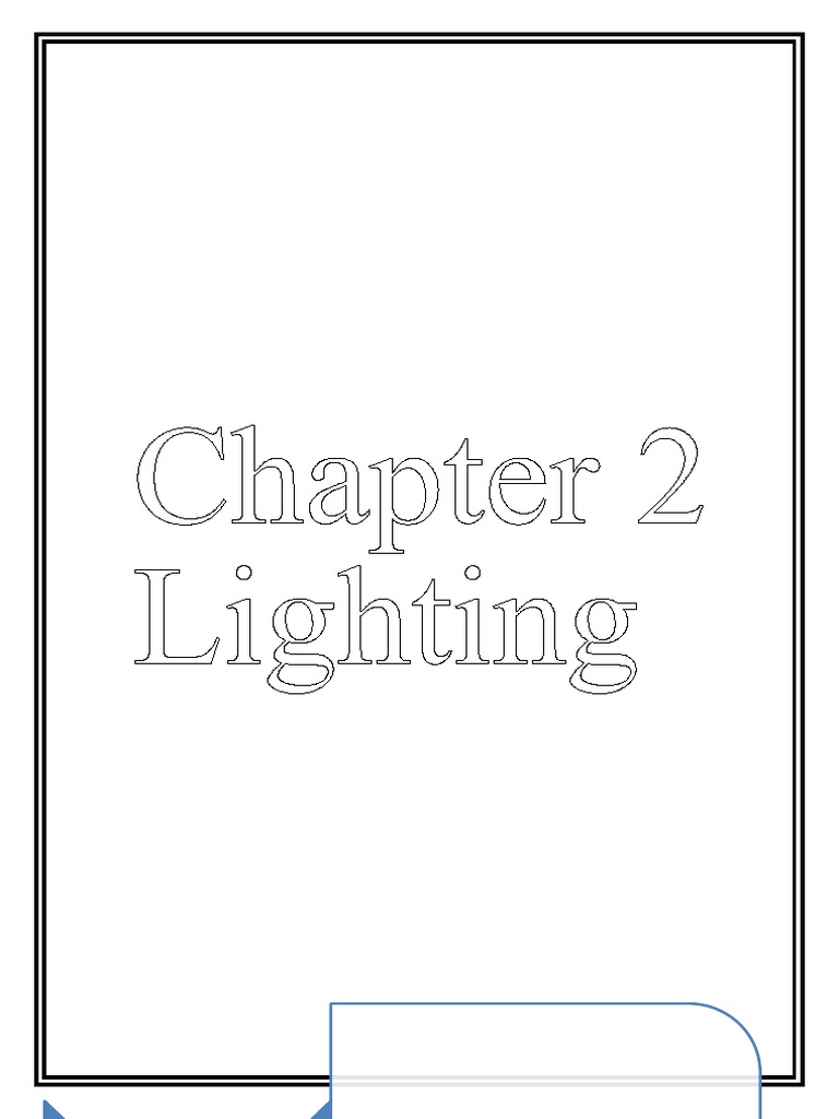 ch2 (LIGHTING) | PDF | Lighting | Incandescent Light Bulb
