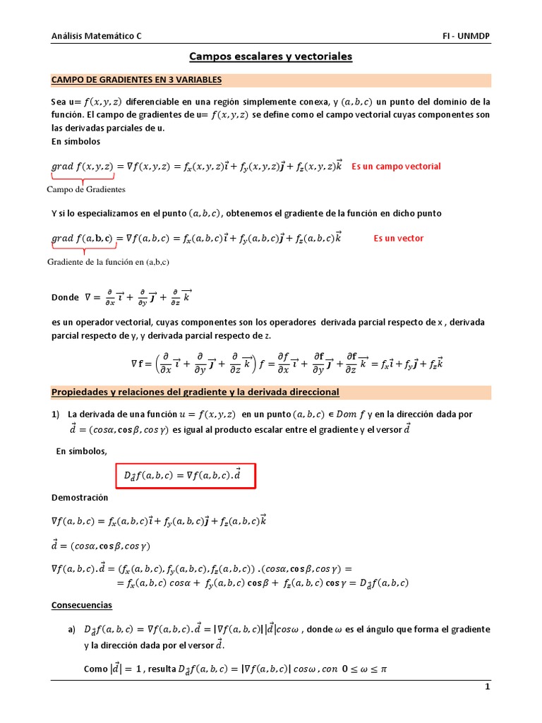 Teoria Gradiente 2 | PDF