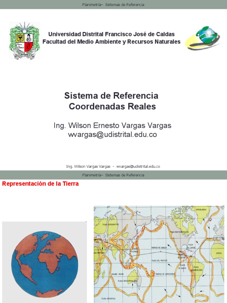 9 Sistemas de Referencia | PDF | Mapa | Cartografía