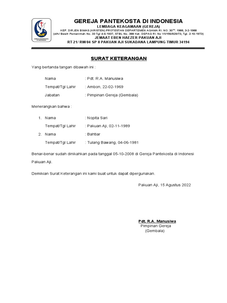 Ketikan Pantekosta | PDF