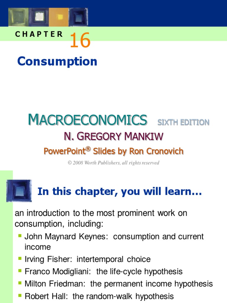 Consumption Theory | PDF | Consumption (Economics) | Economies