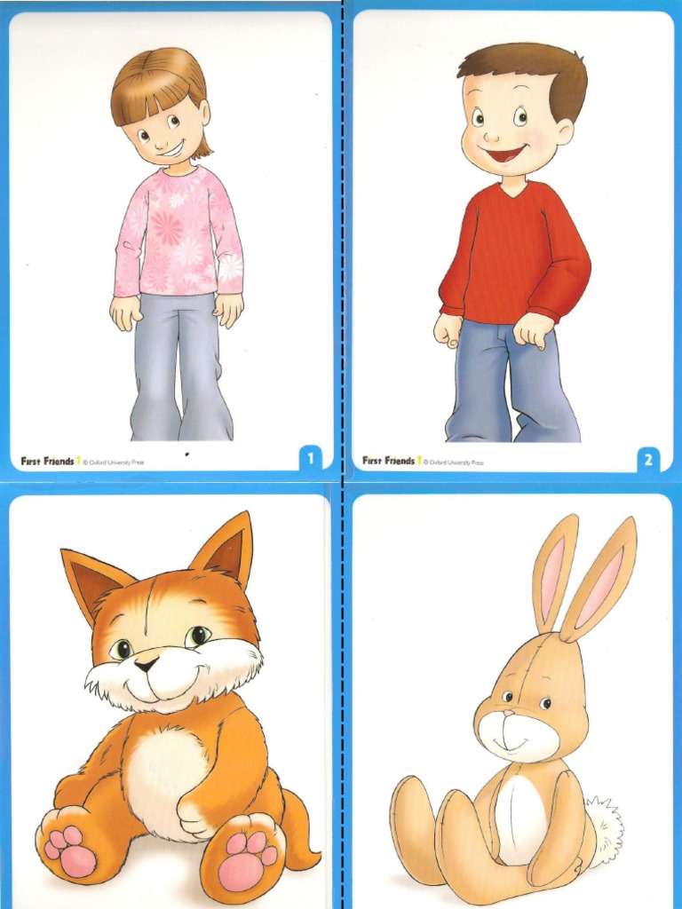 First Friends 1 Flashcards | PDF