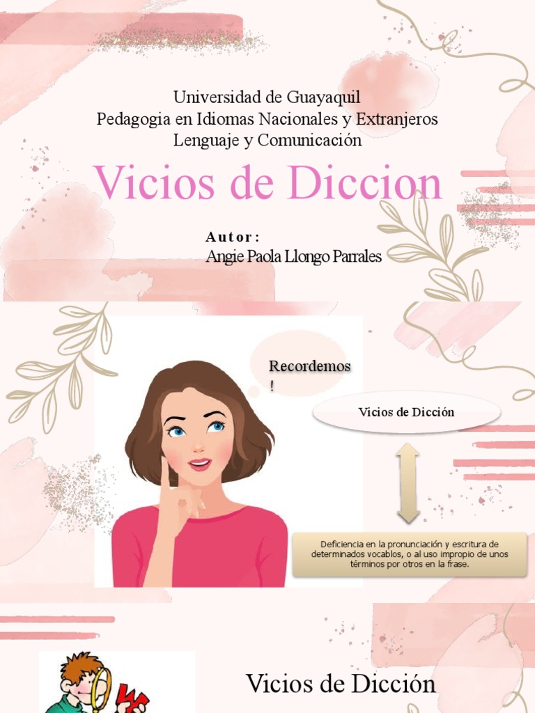Vicios de Diccion | PDF