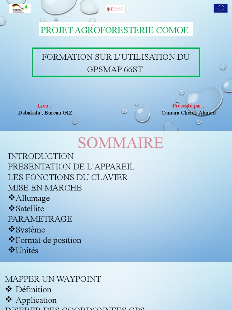 Formation GPS - Final | PDF | Système de positionnement global | Mètre