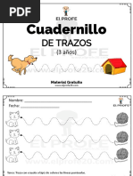 Cuadernillo Mis Primeros Trazos | PDF