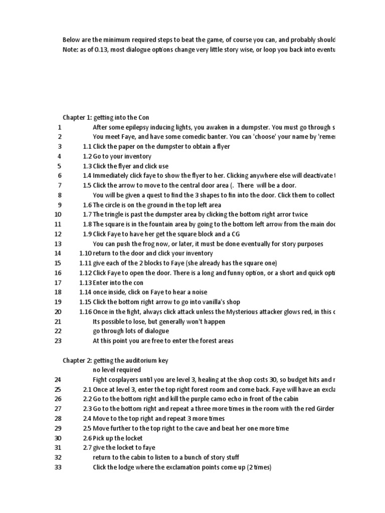 Con Quest Guide1 | PDF