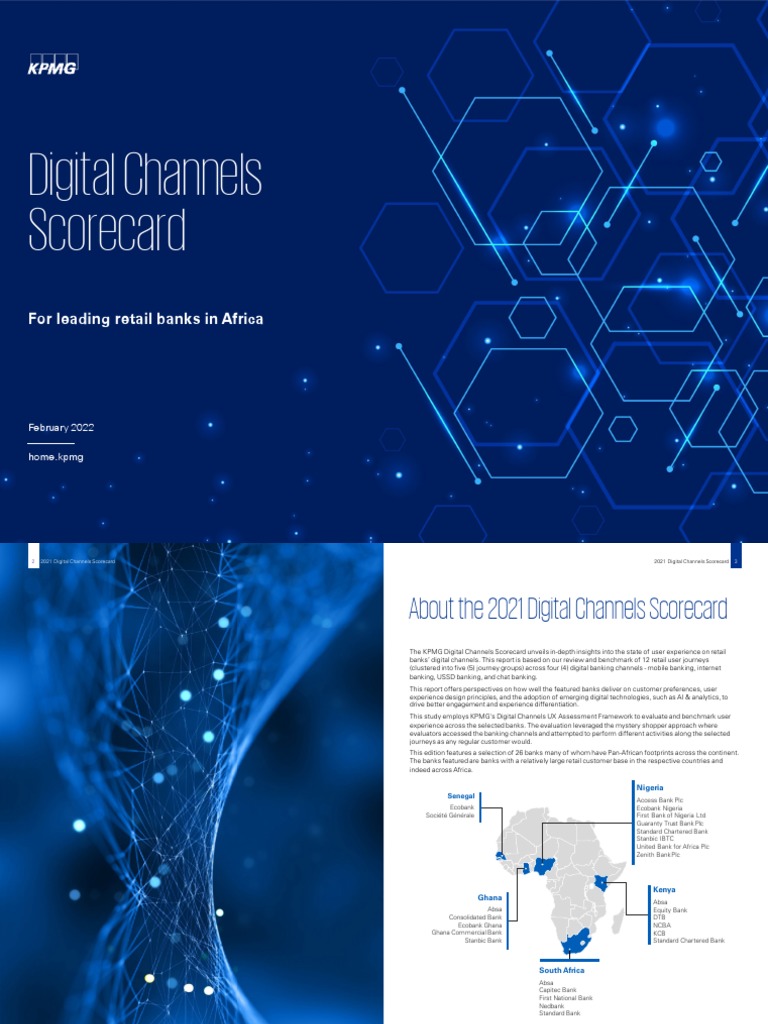 Digital Channels Scorecard For Leading Retail Banks in Africa | PDF ...