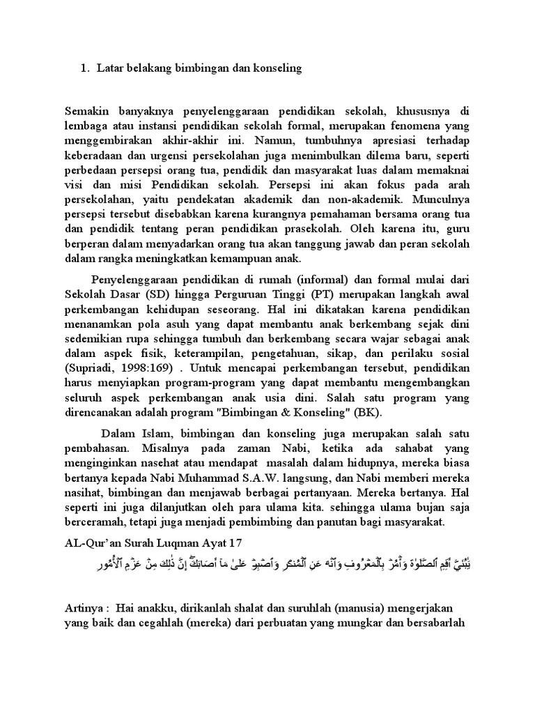 Makalah Sub Bab 1-3 | PDF