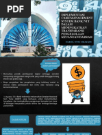 Penyampaian Informasi Peningkatan Keamanan Dan Layanan Cash Management ...