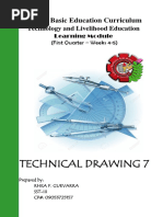 Technical Drafting 9 - Draft Elevation | PDF