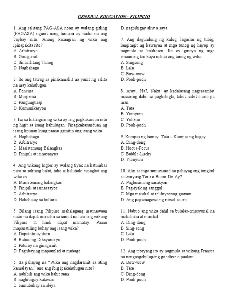 FTRC Week2 PracticeTest | PDF