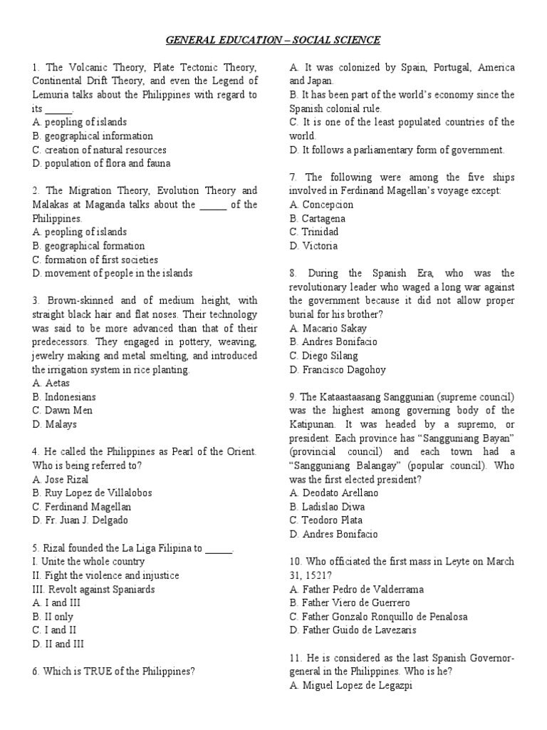 FTRC Week6 PracticeTest | PDF | Philippines | Gross Domestic Product