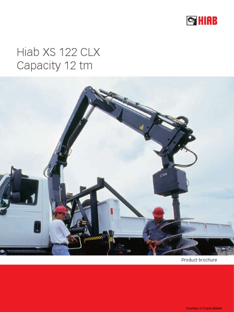 Hiab Knuckle Boom Cranes Spec 7ef136 | PDF | Crane (Machine ...
