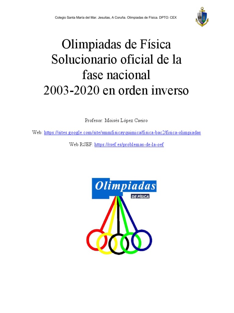 Olimpiadas de Física - Fase Nacional | PDF | Materia oscura | Galaxia