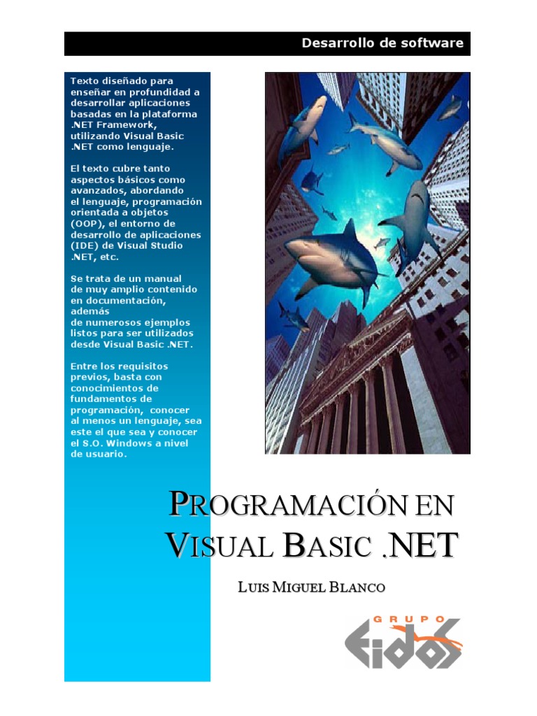 Libro (Libro PDF) - Manual Programacion Visual Basic (Ilustrado Con Ejemplos) | PDF