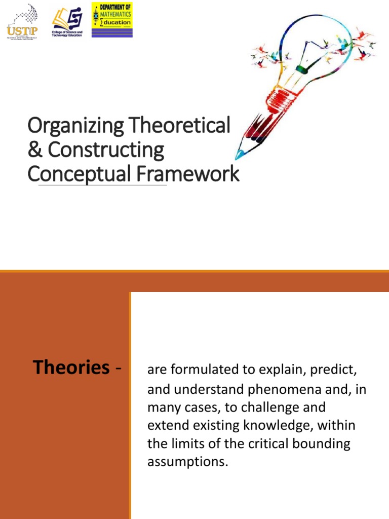 Organizing Theoretical Framework | PDF | Theory | Conceptual Model