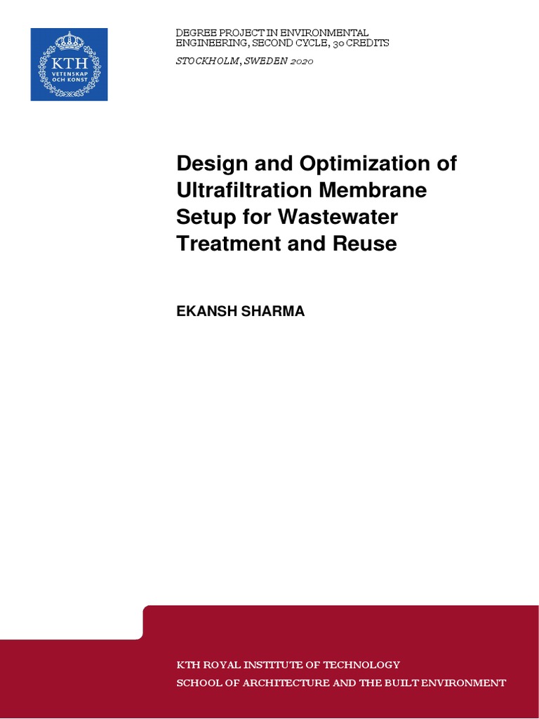 UF Process Design | PDF