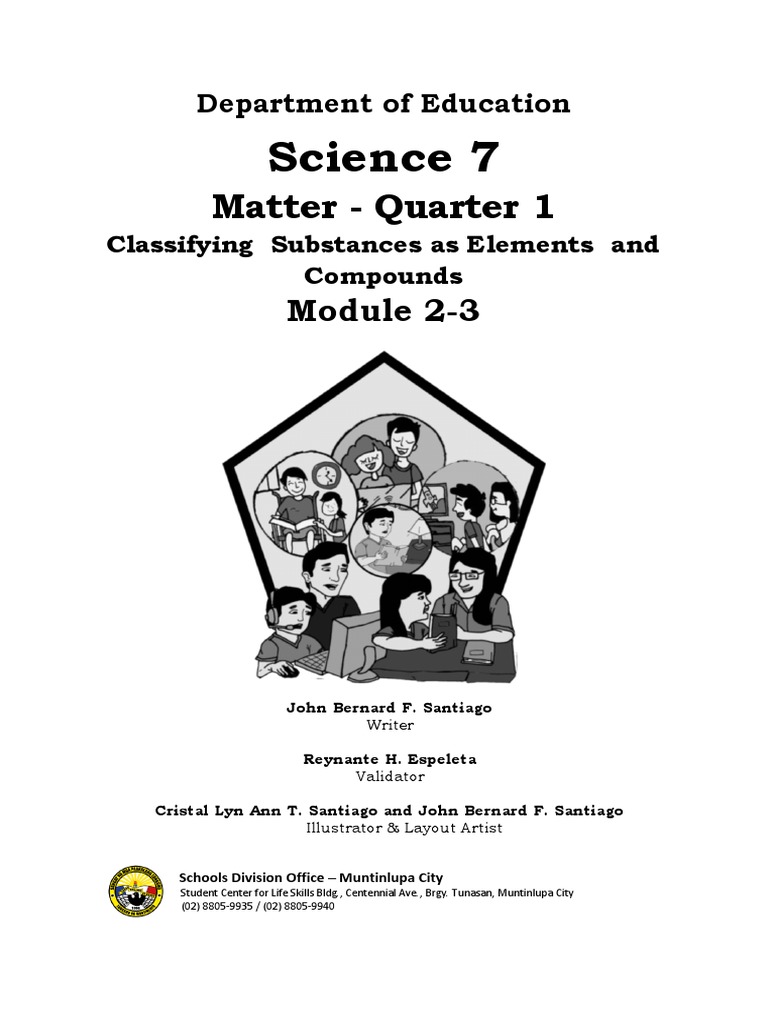 Module 2 3 Pdf Chemical Elements Chemical Substances