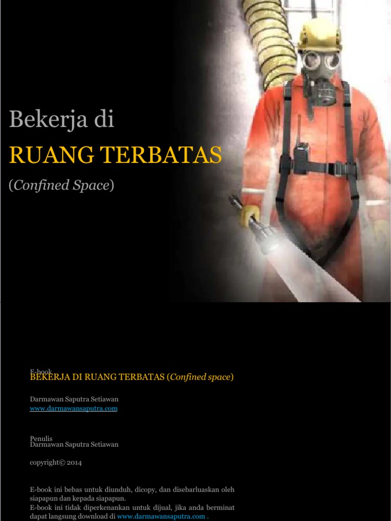 PDF e Book Bekerja Di Ruang Terbatas Confined Space Compress | PDF