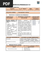 Sesión #11 Matematica (Resolvemos Adiciones Llevando) | PDF | Aprendizaje | Evaluación