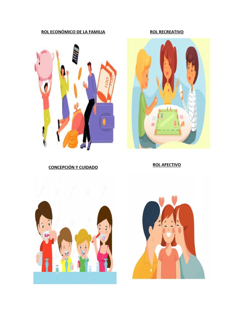 Roles De La Familia Pdf 