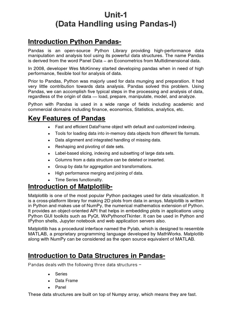 Notes Python 1 Pdf Array Data Structure England Cricket Team