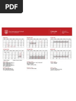2018-19 School Calendar Overview | PDF | Observances | Holidays