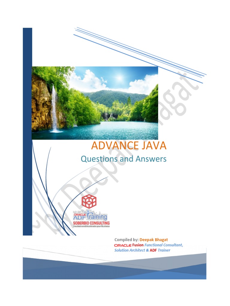 Advance Java Interview Questions and Answers | Download Free PDF ...