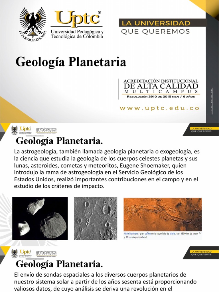 Geologia Planetaria | PDF | Galaxia | Universo