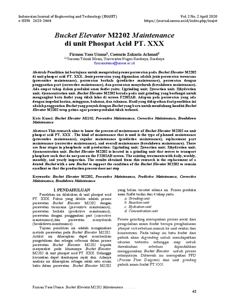 Elevator Bucket | PDF