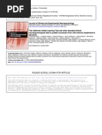 Brief Visuospatial Memory Test-Revised (BVMT) Scoring | PDF | Standard ...