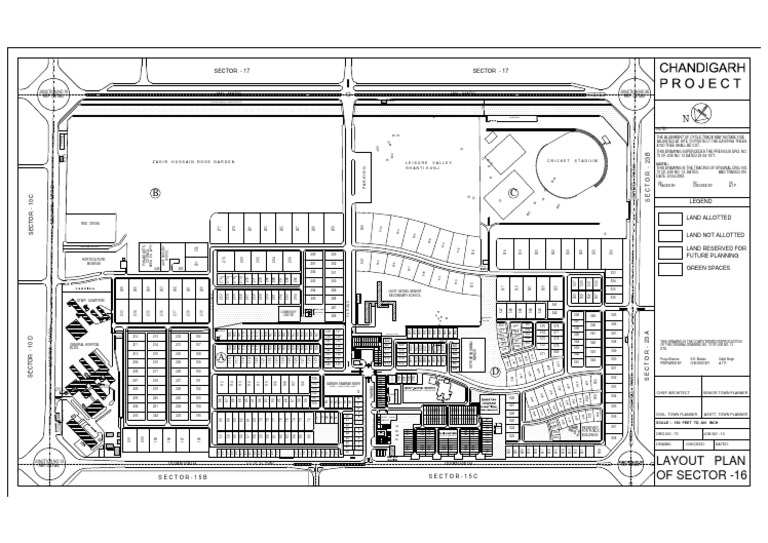 Sector-16-LAYOUT PLAN | PDF