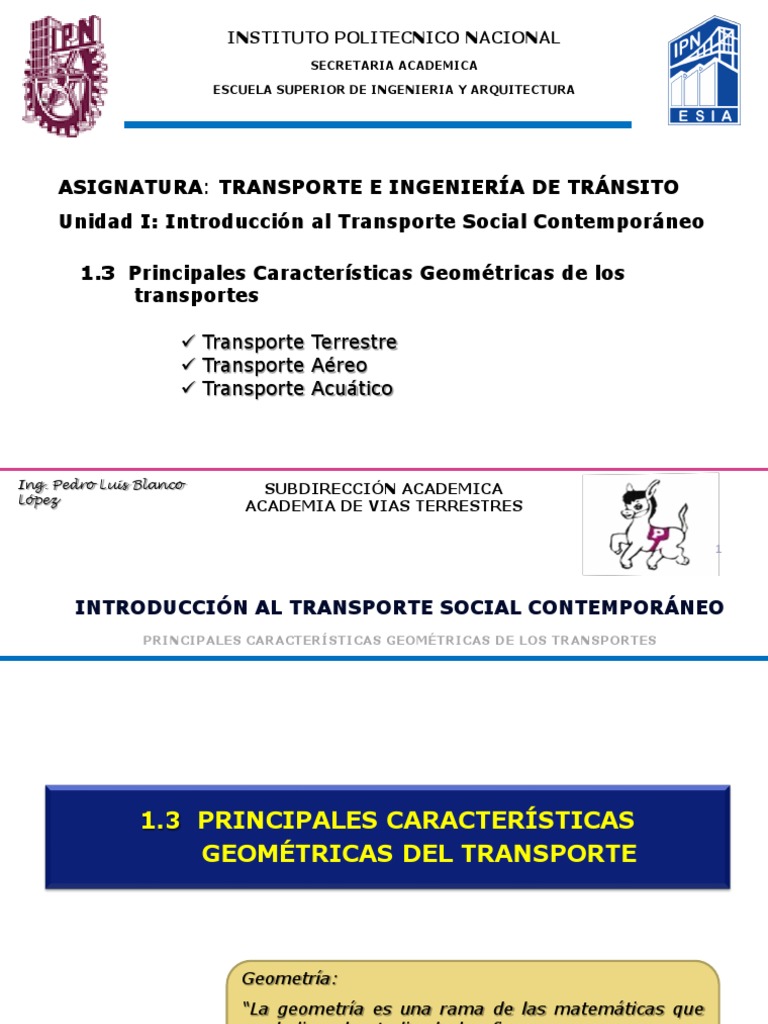 4a SESIÓN 1.3 - A GEOMETRÍA TRANSPORTE AUTOS, BUS, CARGA | PDF | Eje ...