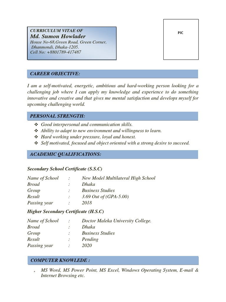 Md. Sumon Howlader | PDF | Cognition | Behavior Modification