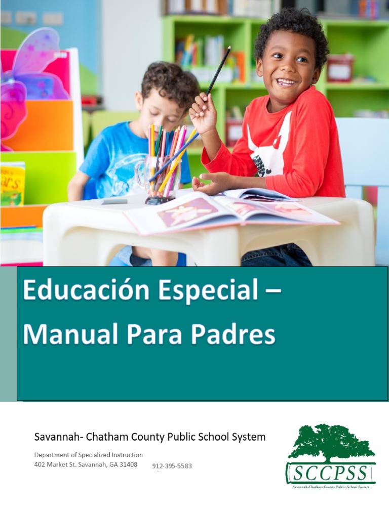 Educacion Especial Manual para Padres | PDF | Educación especial ...