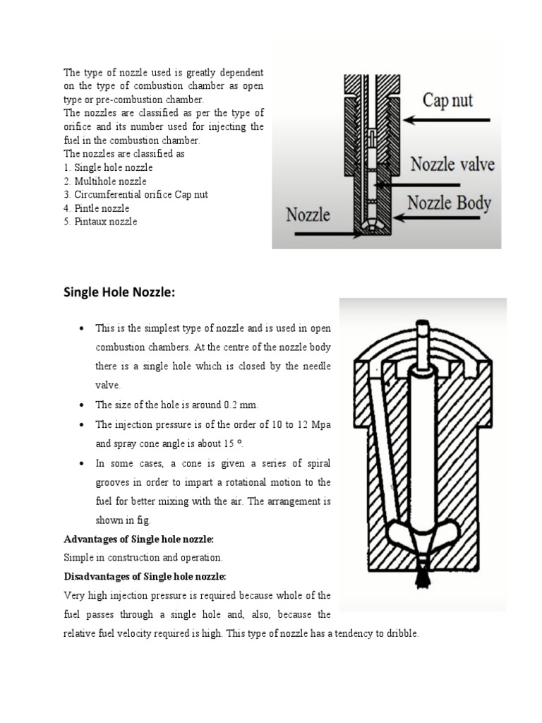 Nozzle and Injectors | PDF | Fuel Injection | Nozzle