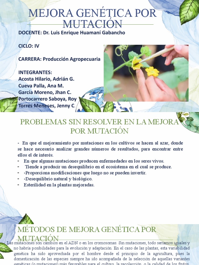 Técnicas de Mutación | PDF | Mutación | Mutageno