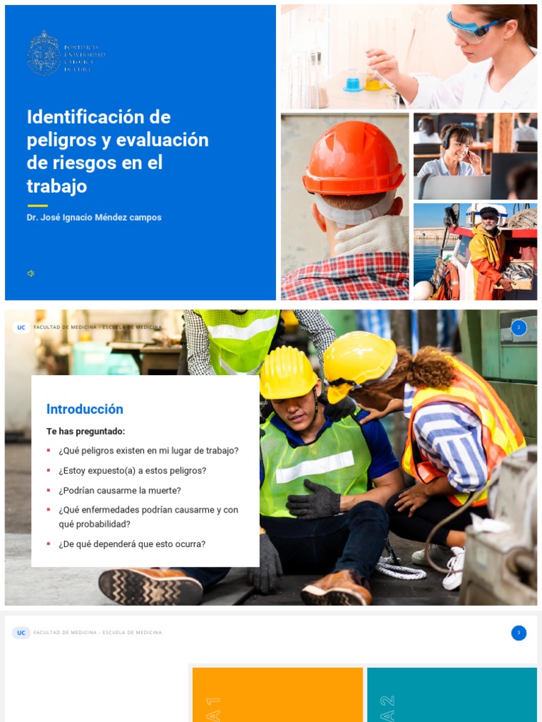 Identificación de Peligros y Evaluación de Riesgos en El Trabajo | PDF | Riesgo | Seguridad y ...