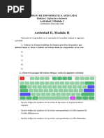 Actividad - Módulo 3 Infotep | PDF | Procesador de textos | Microsoft Word