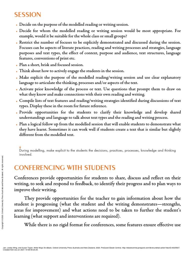 Session | PDF | Learning | Literacy