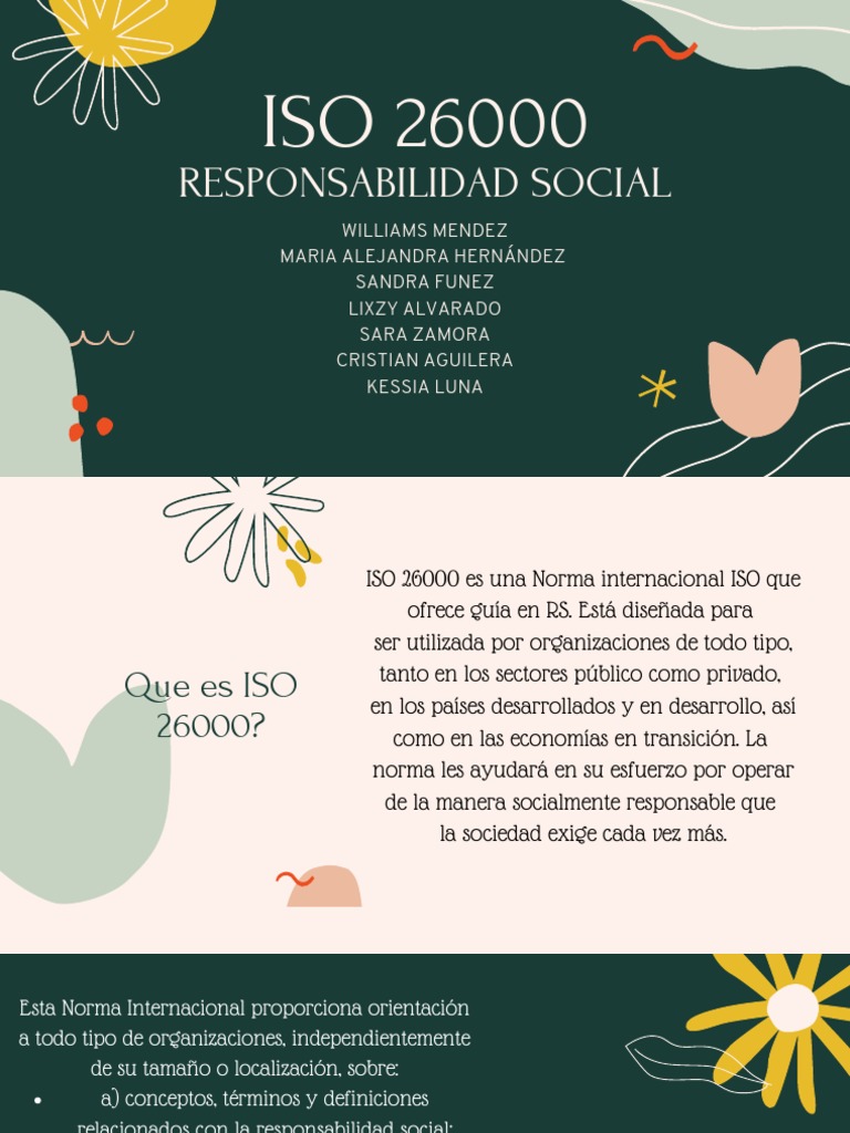 Guía de ISO 26000 en Responsabilidad Social | PDF | Responsabilidad ...
