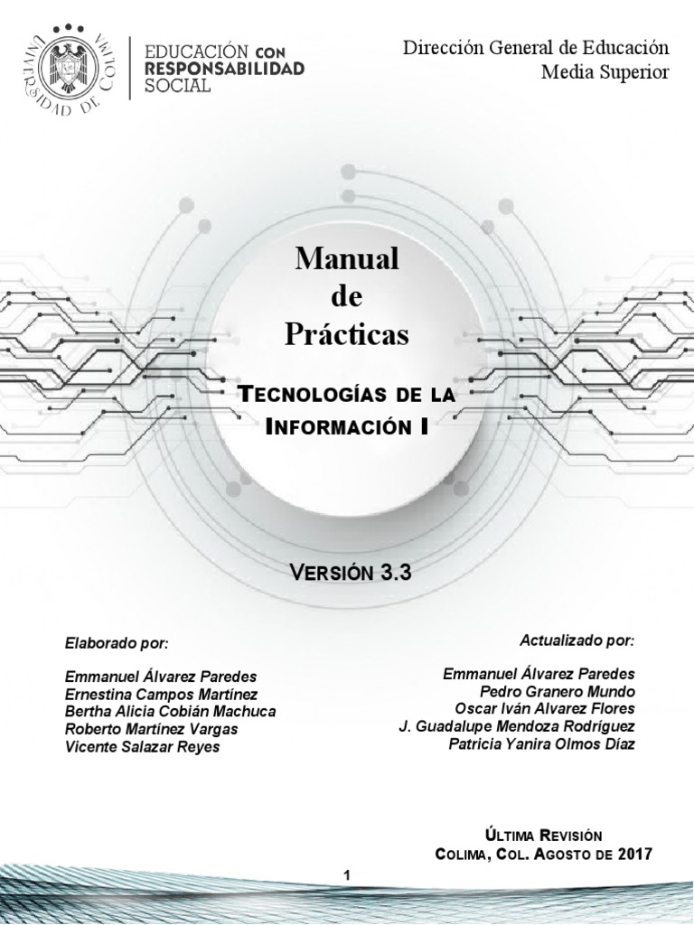 Manual de Prácticas TIC 2 | PDF | Red mundial | Internet y web