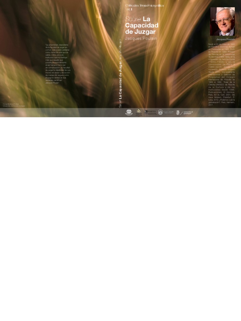 Sobre La Capacidad de Juzgar Jacques Poulin | PDF | Estado (política ...