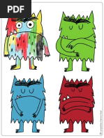 Material - El Monstruo de Colores | PDF | Color | Las emociones