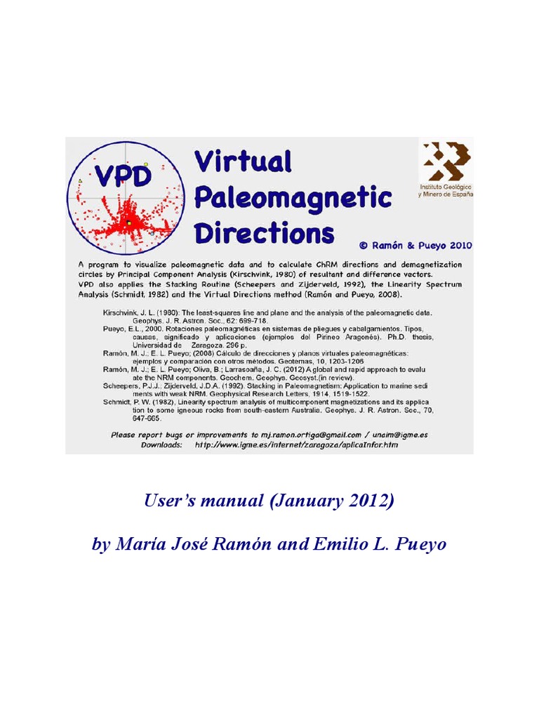 VPD Manual | PDF | Principal Component Analysis | Eigenvalues And ...