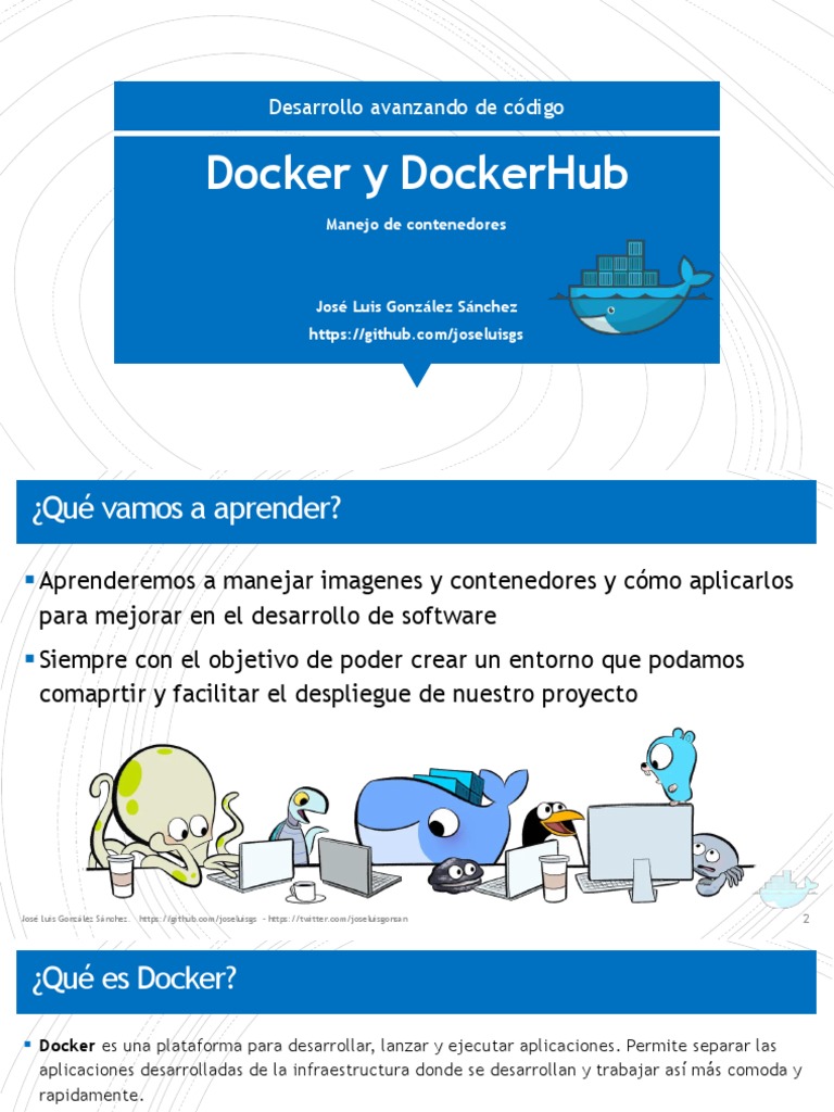Docker 2020 2021 | PDF | Ingeniería de software | Desarrollo de software